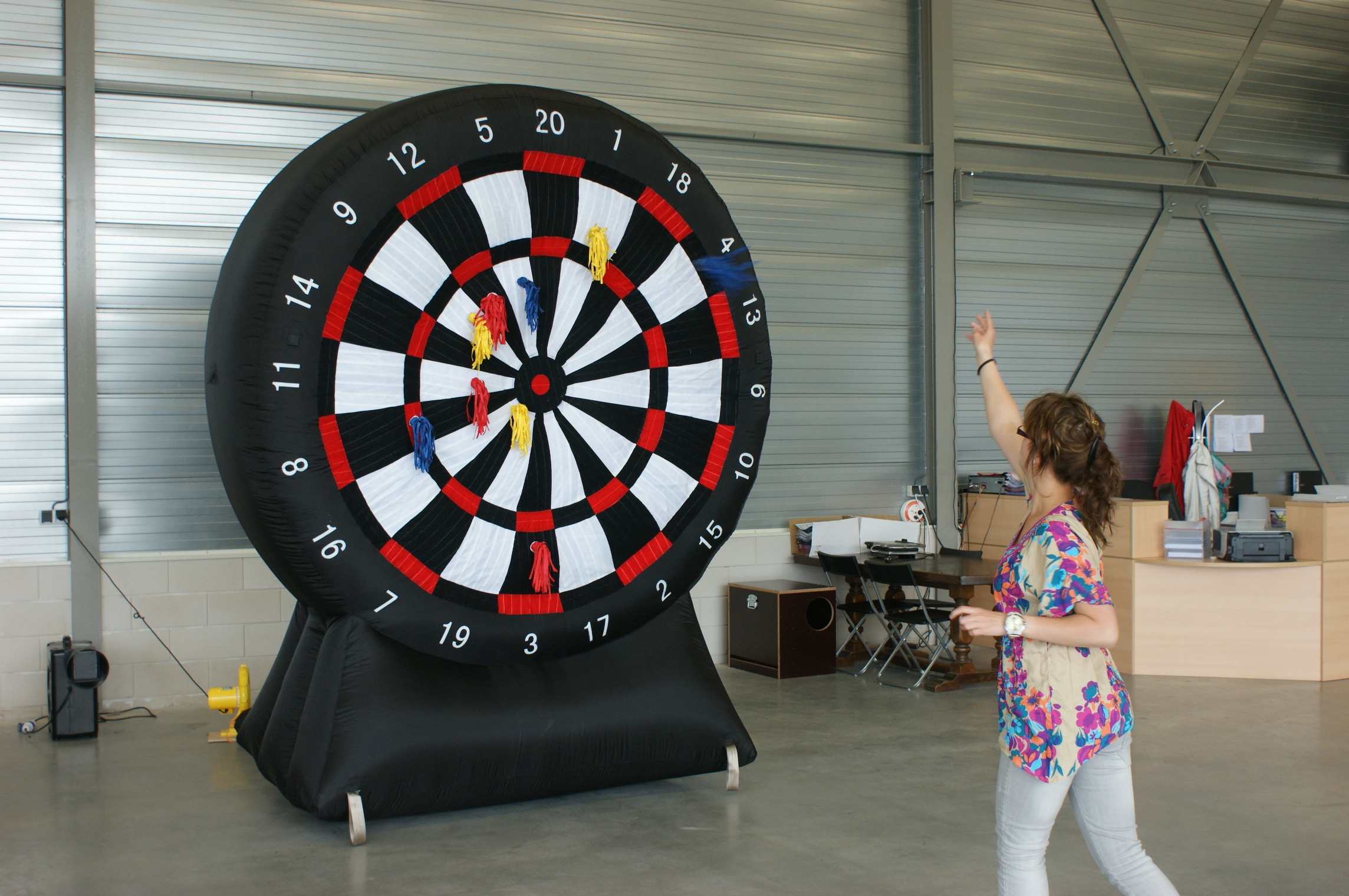 Dartbord opblaasbaar – Feestcentrale